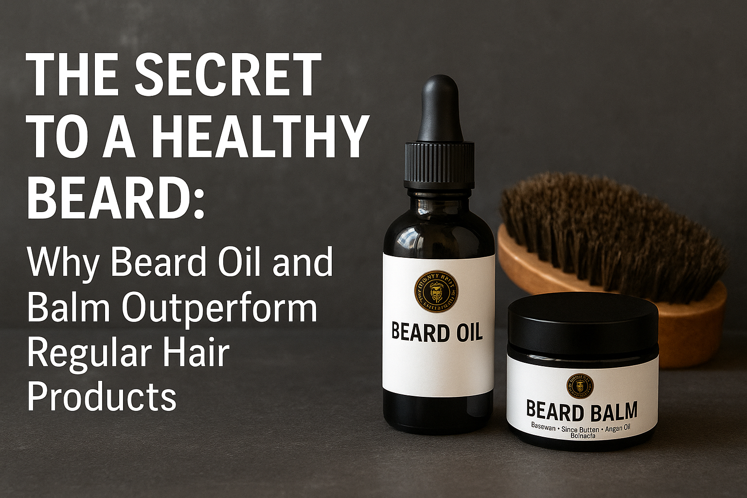 The Secret to a Healthy Beard: Beard Oil & Balm vs. Hair Products |TRB ...