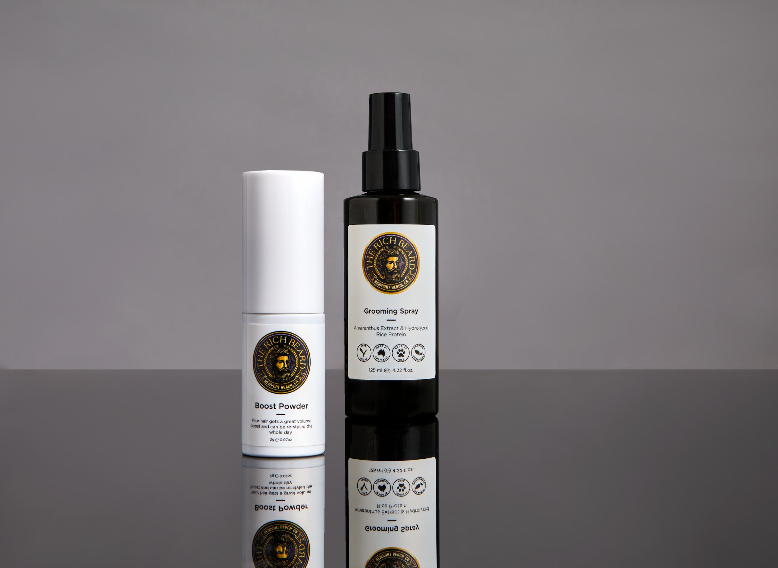 Hair Texture Bundle ~ Grooming Spray & Boost Powder | The Rich Beard